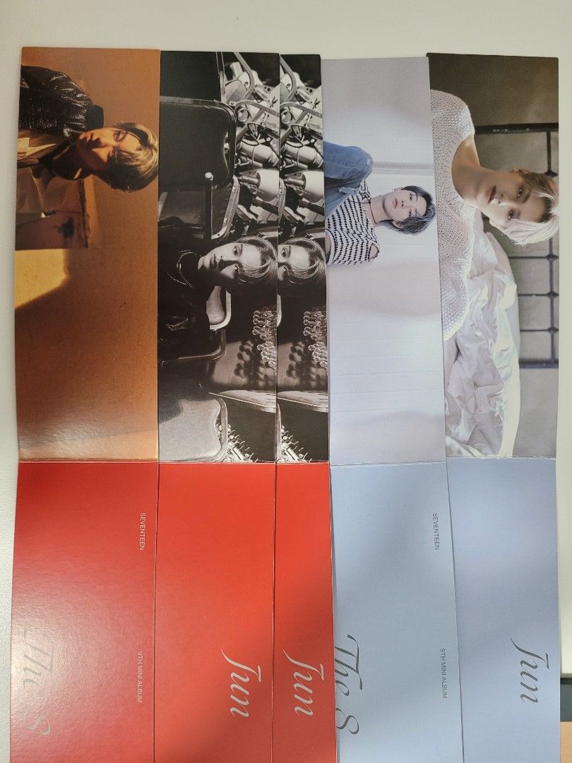 unsealed sealed album clearance pc poster seventeen svt fml lesserafim ...