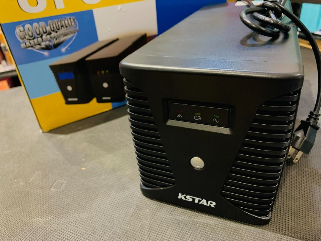 KSTAR UA100 Micro 1000 1000VA/600W 2x7AH UPS, Computers & Tech, Parts & Accessories, Other ...