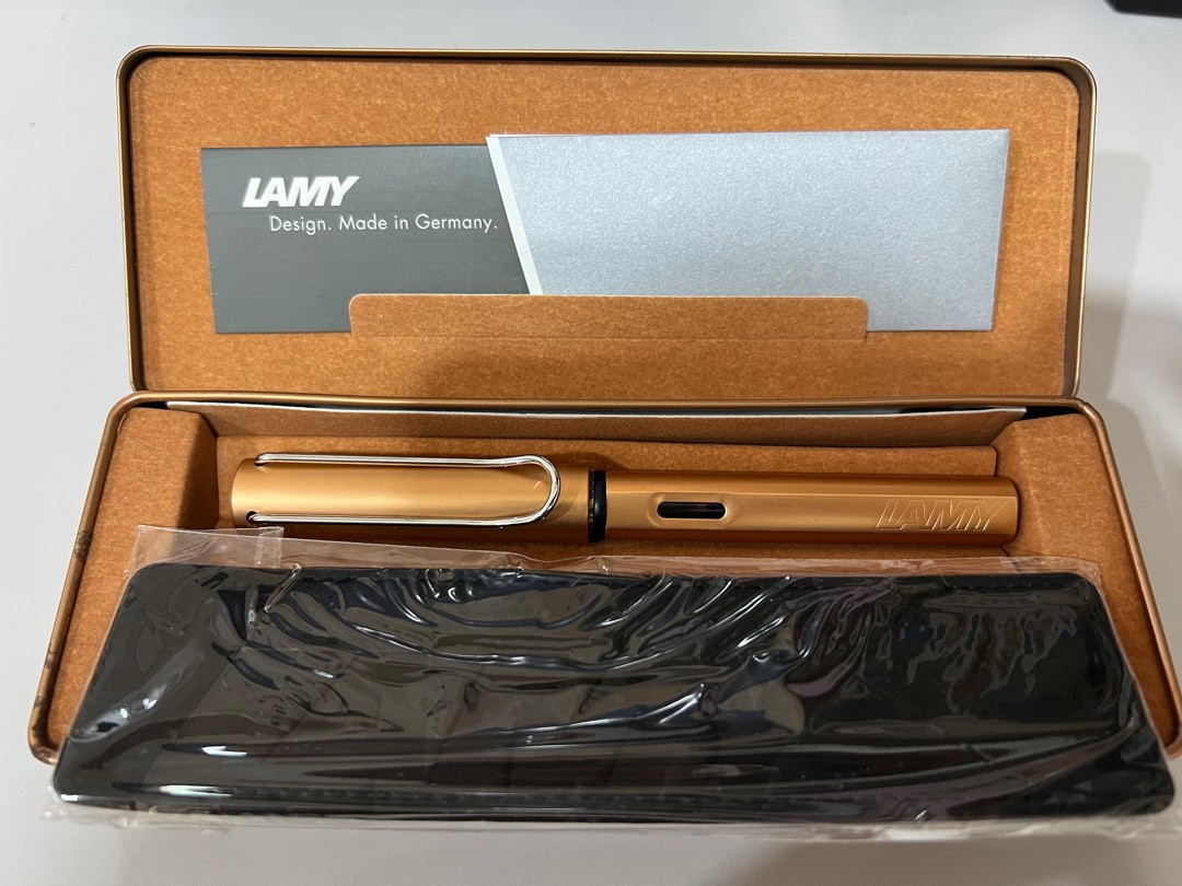 Lamy Fountain Pen (Rose Gold), Hobbies & Toys, Stationery & Craft ...