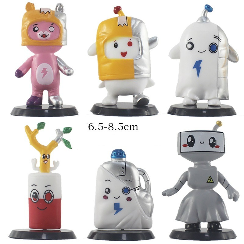 Lankybox Figurines / Cake Toppers (6 Pcs a Set), Hobbies & Toys ...