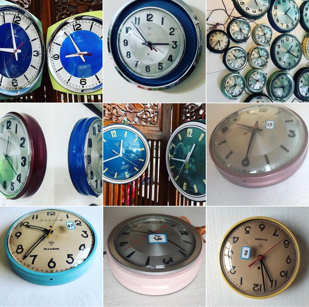 Largest Collections of Diamond Clocks on IG, Furniture & Home Living ...