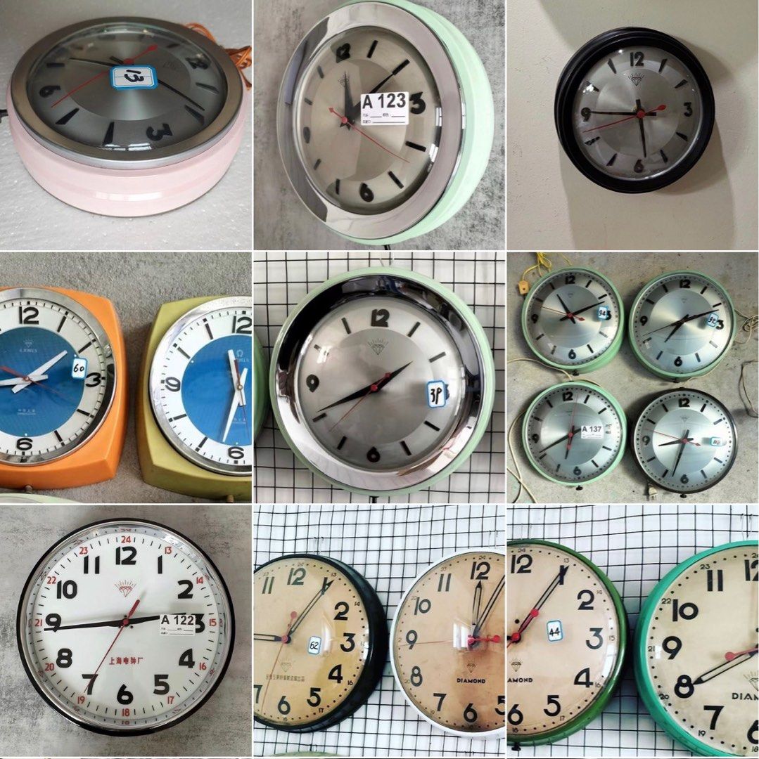 Largest Collections of Diamond Clocks on IG, Furniture & Home Living ...