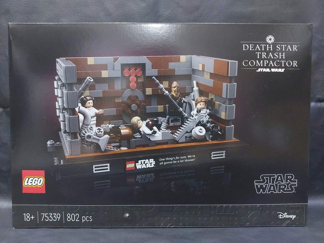 LEGO 75339 Star Wars Death Star Trash Compactor - New and Sealed on ...