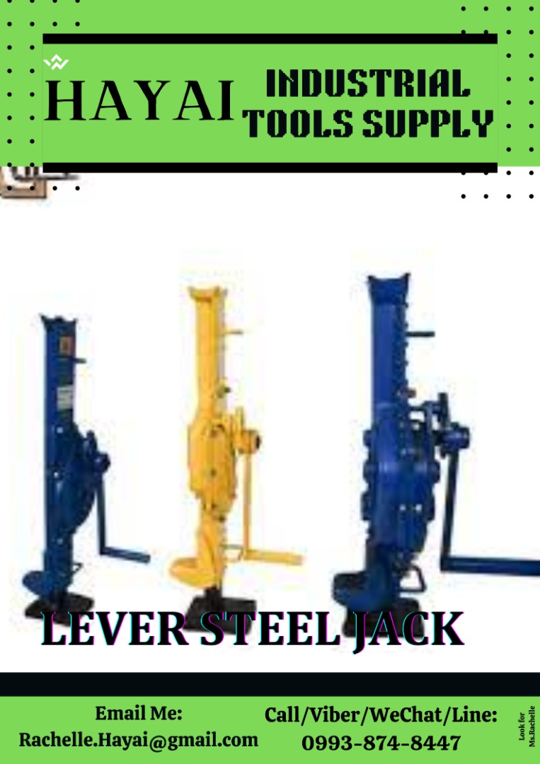LEVER STEEL JACK, Commercial & Industrial, Industrial Equipment on ...