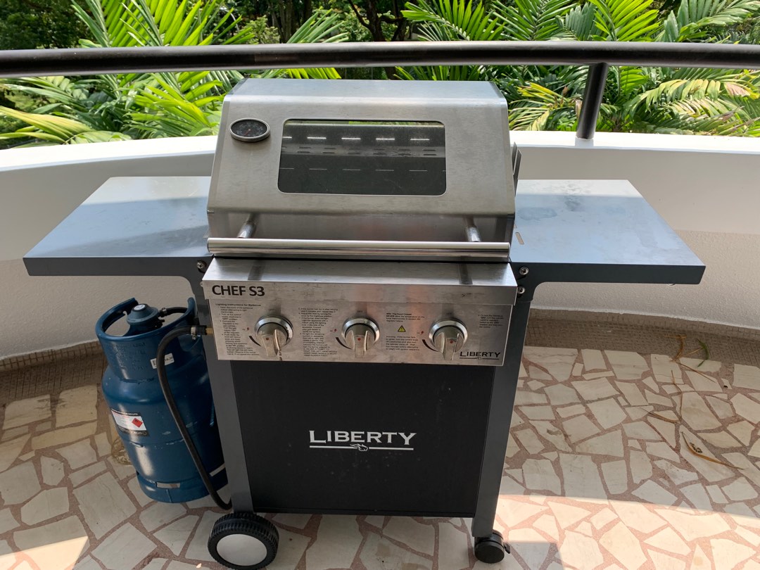 Liberty Chef S3 BBQ Grill, TV & Home Appliances, Kitchen Appliances ...