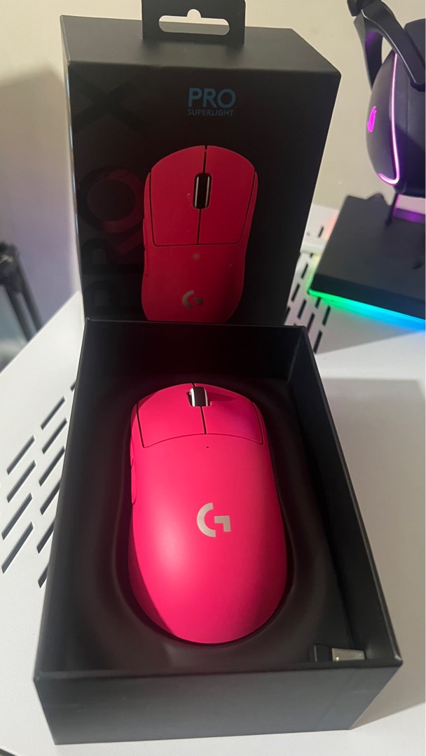 Logitech G Pro X Superlight Computers Tech Parts Accessories Mouse Mousepads On Carousell