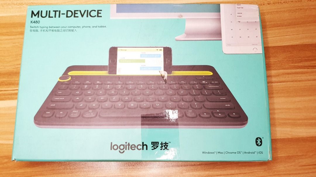 Logitech Multi Device Wireless Keyboard K480, Computers & Tech, Parts ...