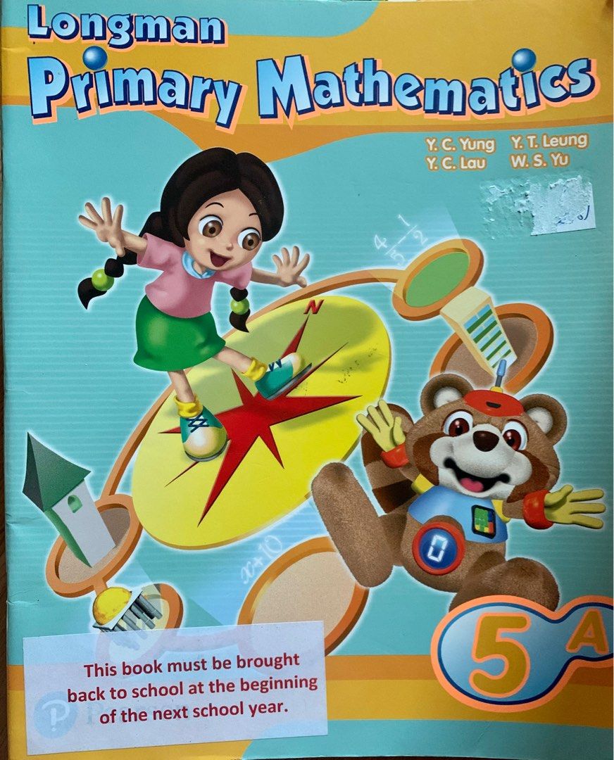 Longman Primary Mathematics 5A, 興趣及遊戲, 書本 & 文具, 教科書 - Carousell