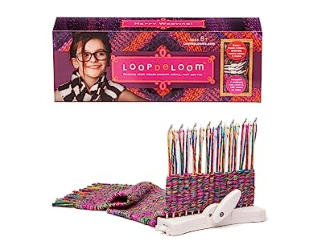 Loop de Loom Weaving Loom (original), Hobbies & Toys, Stationery & Craft, Craft Supplies & Tools ...