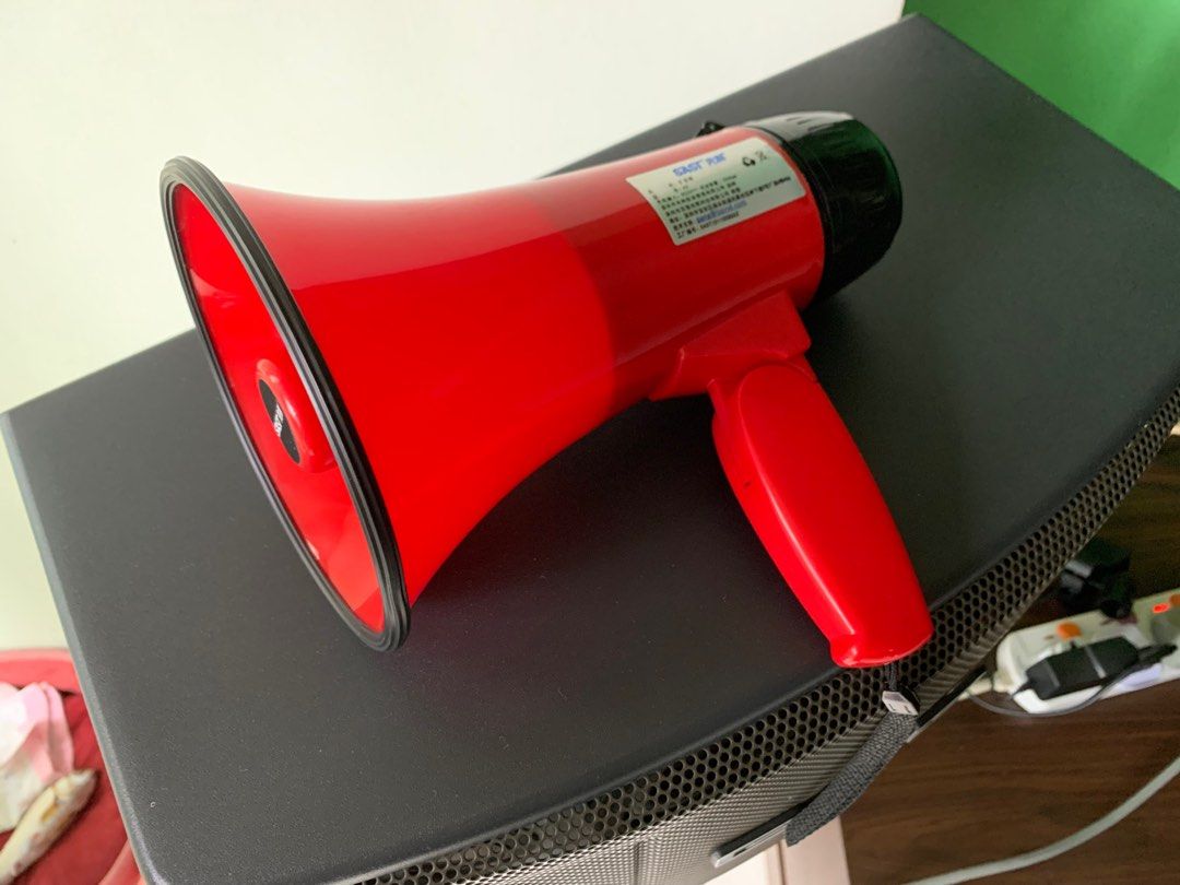 Loud Hailer Loud Speaker, Audio, Portable Audio Accessories on Carousell
