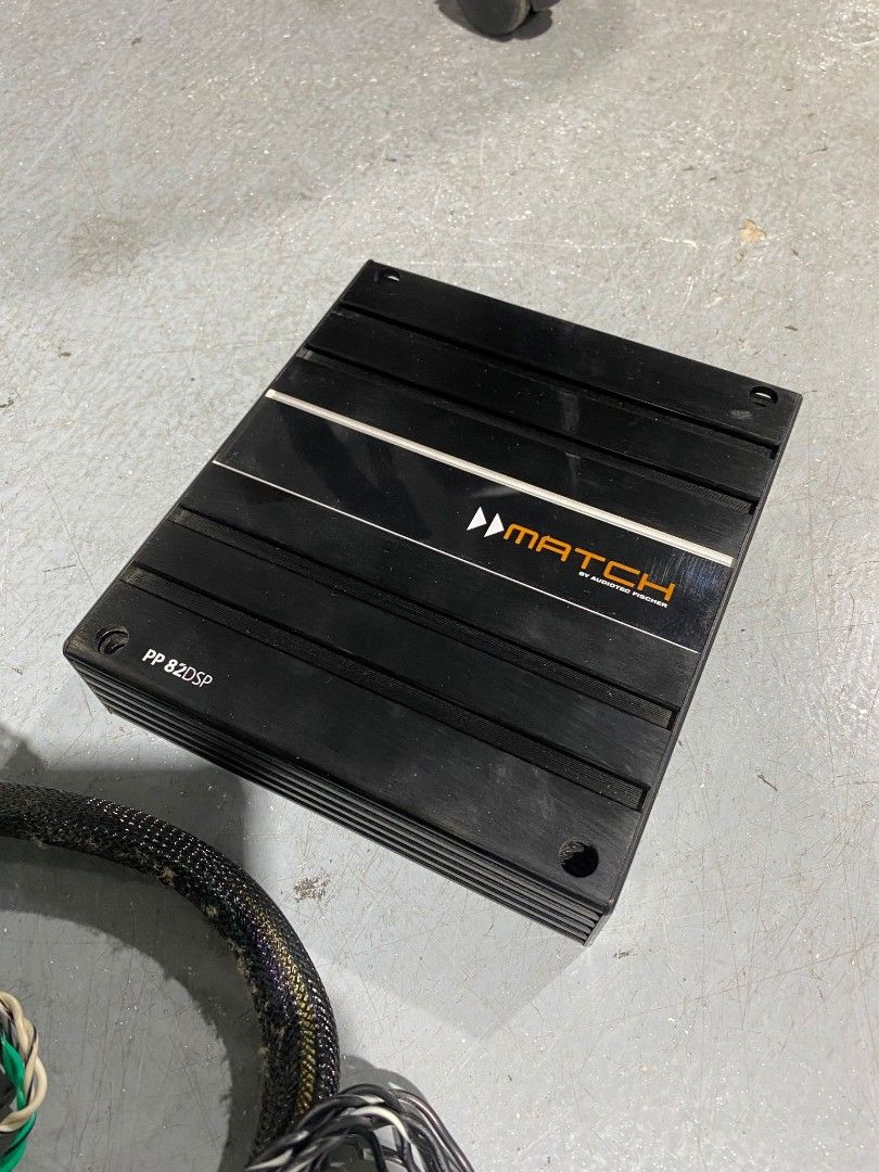 MATCH PP82DSP DSP AMPLIFIER (Plug & Play Harness for Mercedes), Car ...