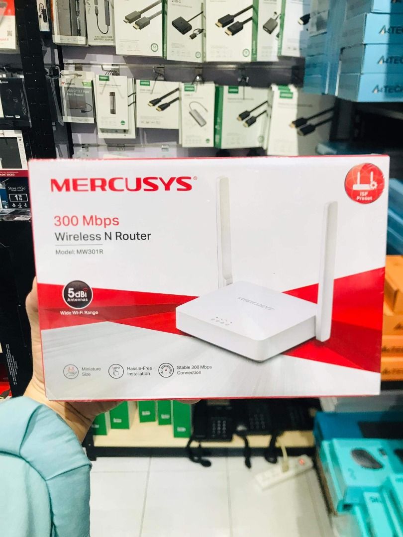 Mercusys MW301R 300Mbps Wireless N Router Two 5dBi Antennas | WiFi ...