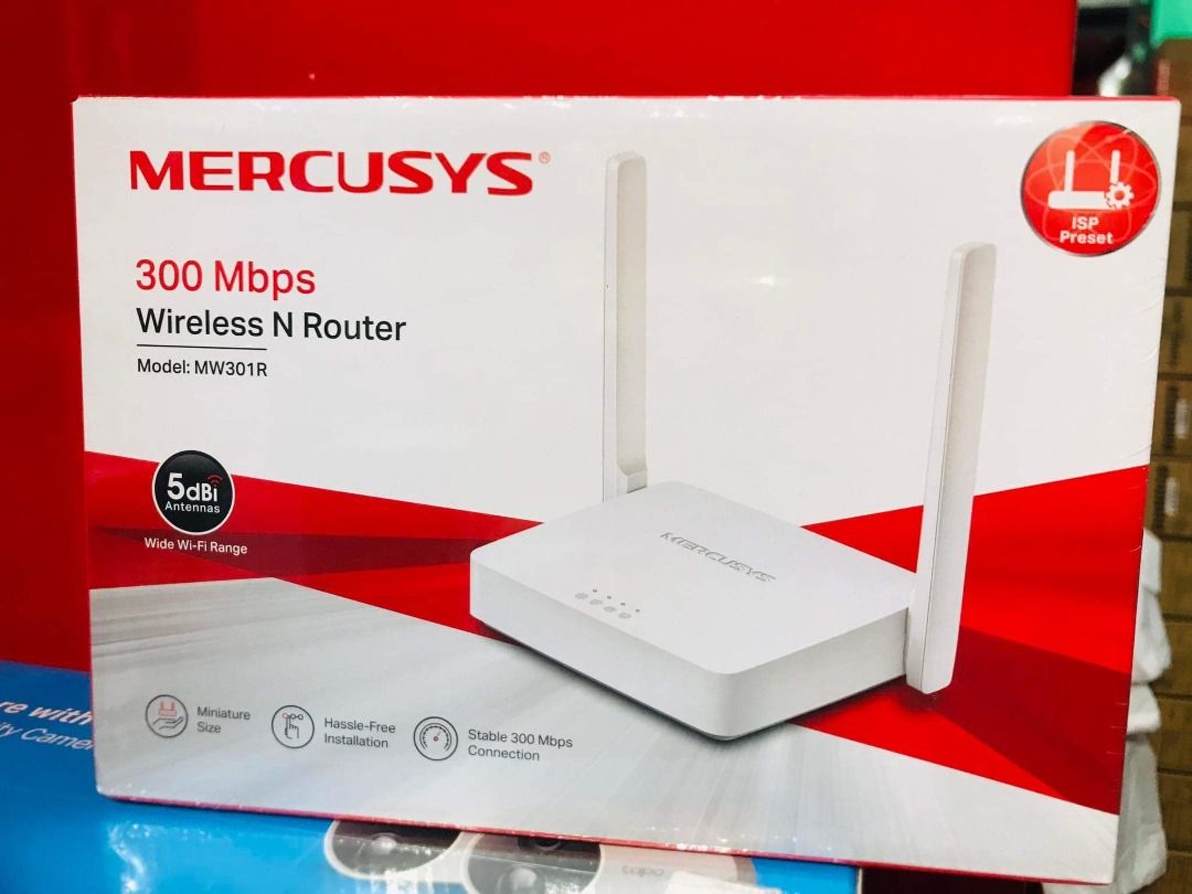 Mercusys MW301R 300Mbps Wireless N Router Two 5dBi Antennas | WiFi ...