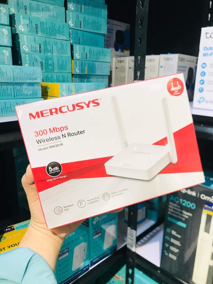 Mercusys MW301R 300Mbps Wireless N Router Two 5dBi Antennas | WiFi ...