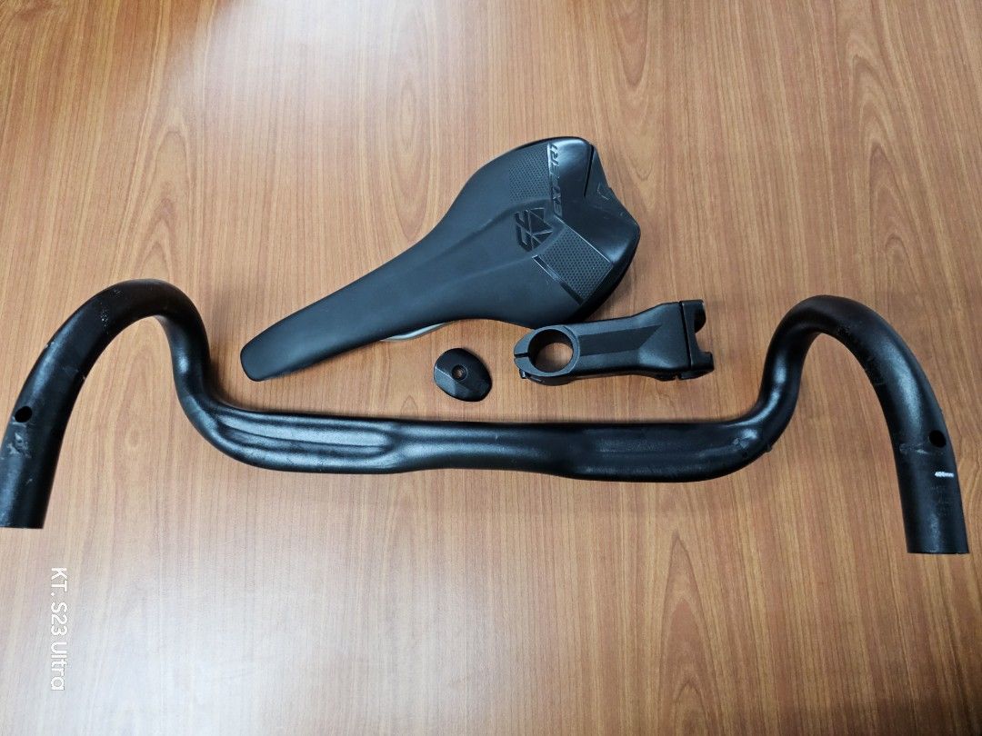 Merida Expert CW handlebar, stem and saddle from 7000e, Sports ...