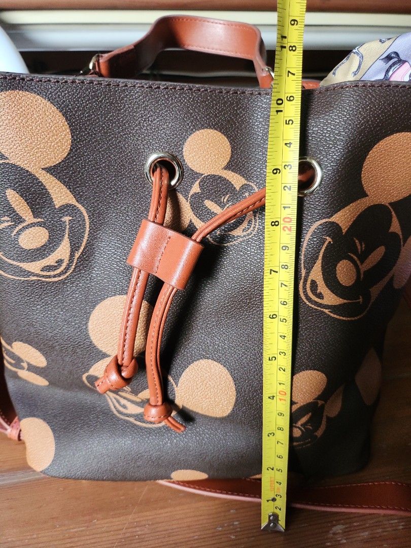 Mickey Mouse bucket bag, Women's Fashion, Bags & Wallets, Shoulder Bags ...