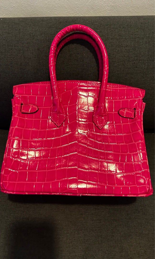 Mini Birkin Bag with sling 20cm, Luxury, Bags & Wallets on Carousell