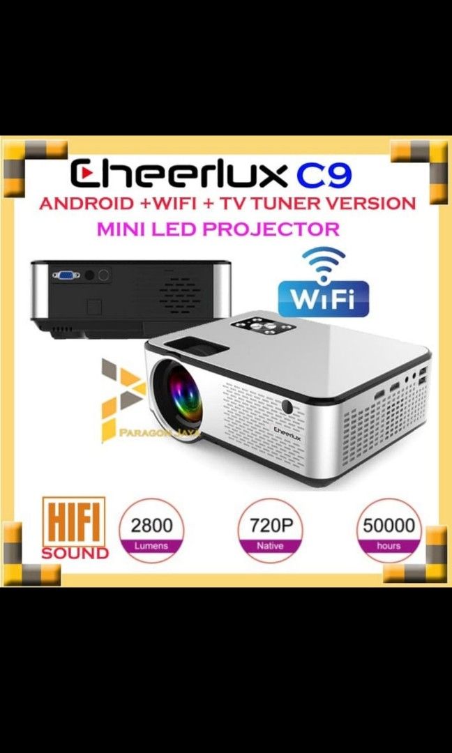 Mini Proyektor Android Wifi, Elektronik, TV & Perlengkapan Hiburan di ...