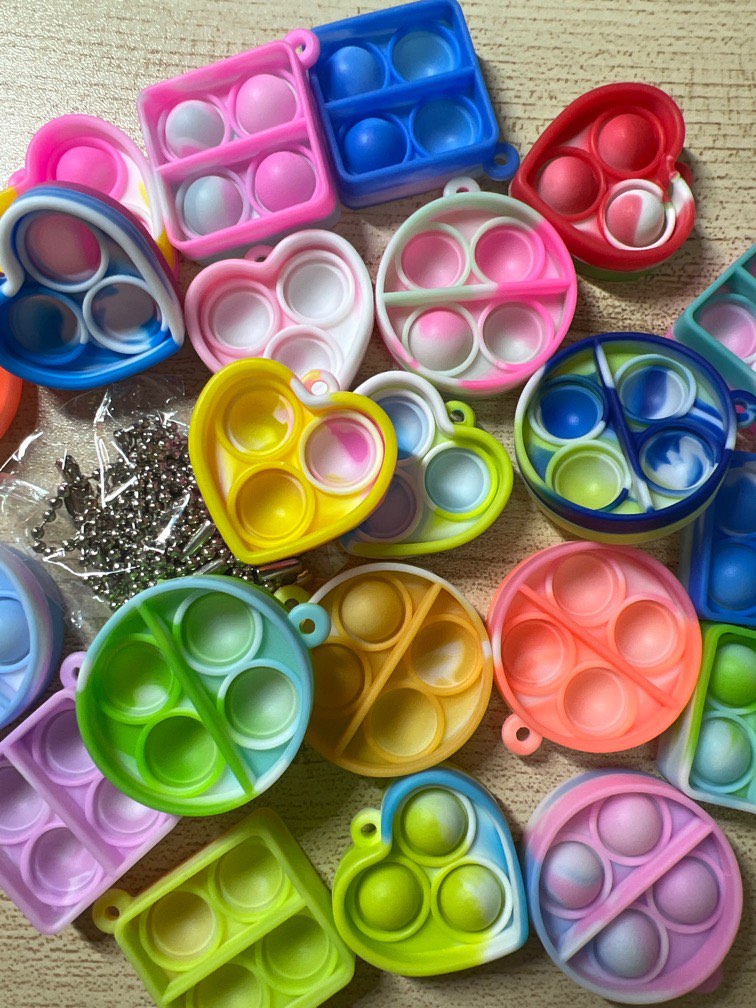 Mini Sensory Pop-It Toys, Hobbies & Toys, Toys & Games on Carousell