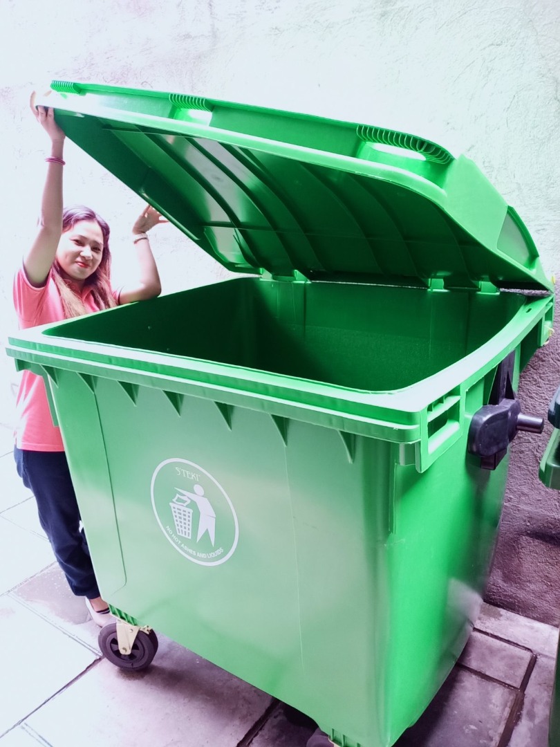 MOBILE TRASH BIN on Carousell