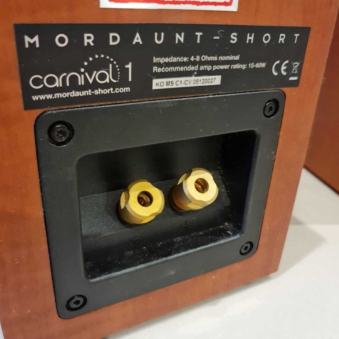 Mordaunt-short Carnival 1 Bookshelf / Surround Speakers, Audio ...