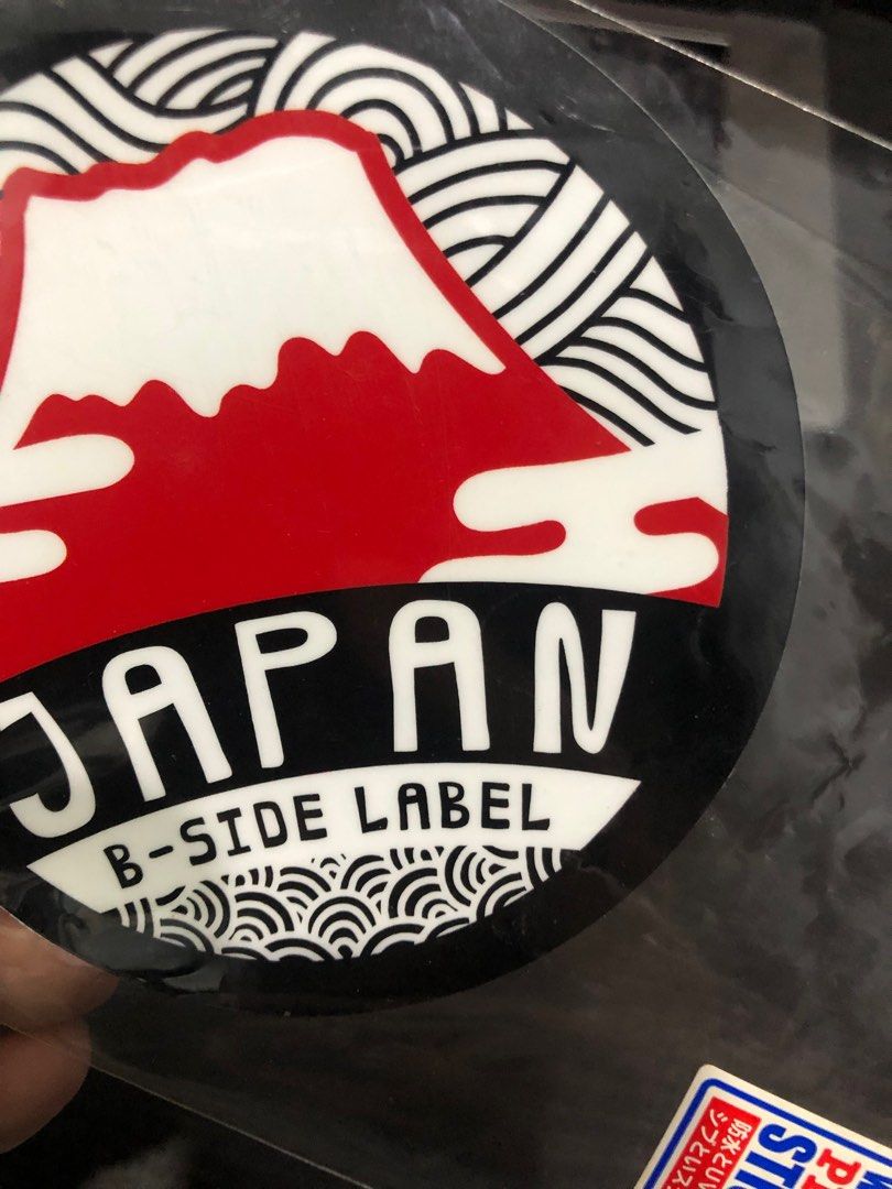 Mount Fuji Japan B-side label Sticker Japanese Rimowa Bape Macbook ...