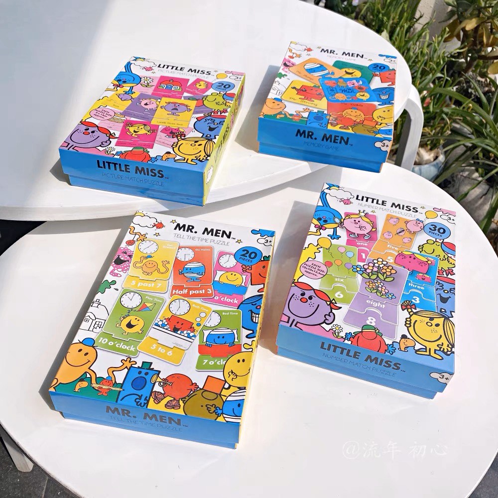 Mr. Men & Little Miss Memory Game, Hobbies & Toys, Toys & Games on ...
