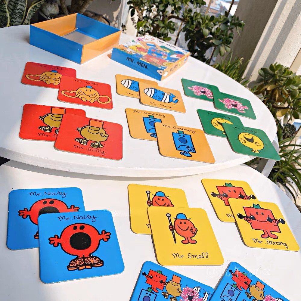 Mr. Men & Little Miss Memory Game, Hobbies & Toys, Toys & Games on ...