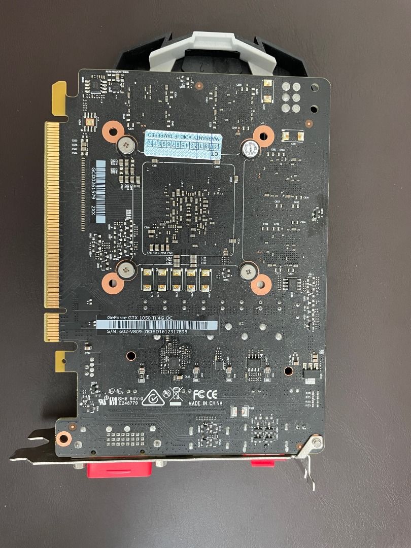 MSI GTX 1050ti, Computers & Tech, Parts & Accessories, Computer Parts ...