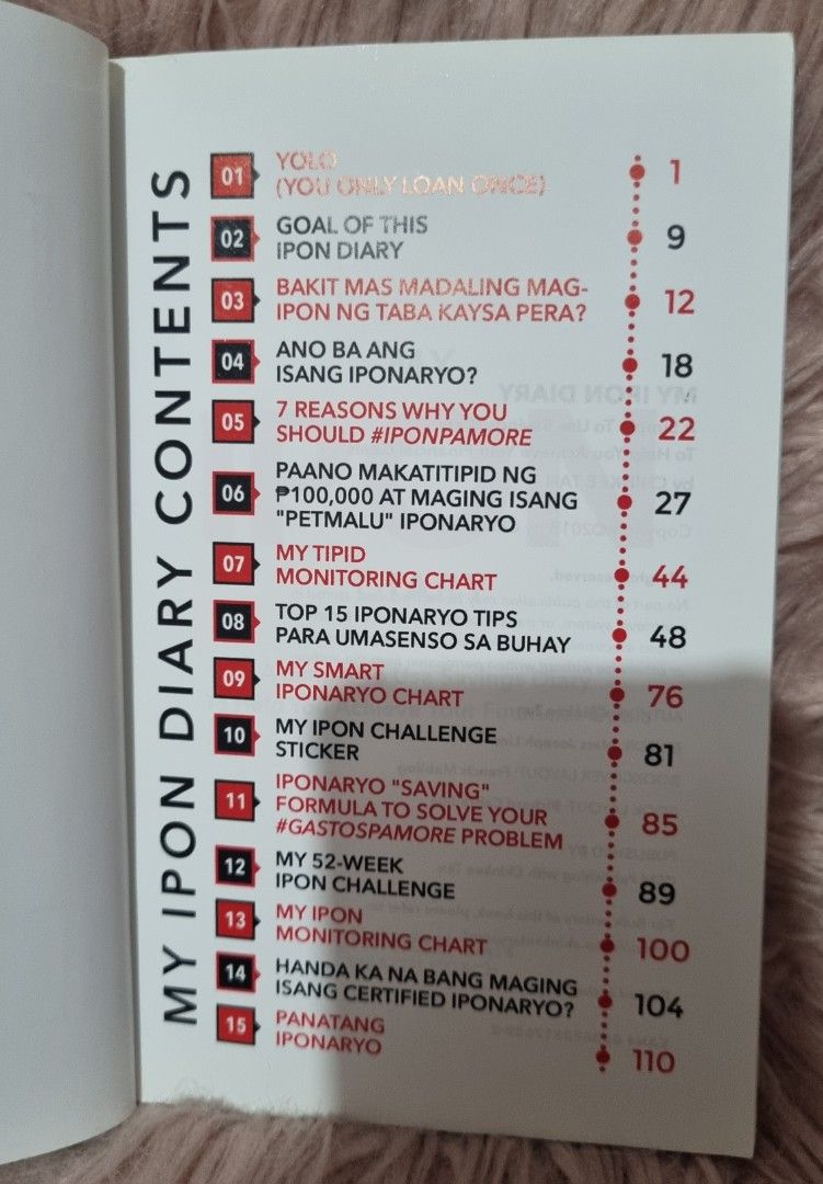 MY IPON DIARY (Chinkee Tan) on Carousell