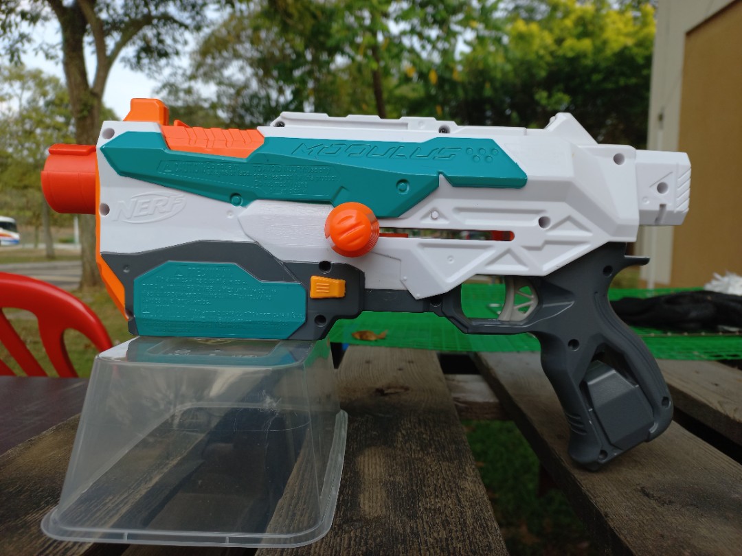 Nerf Modulus Tri Strike Hobbies And Toys Toys And Games On Carousell