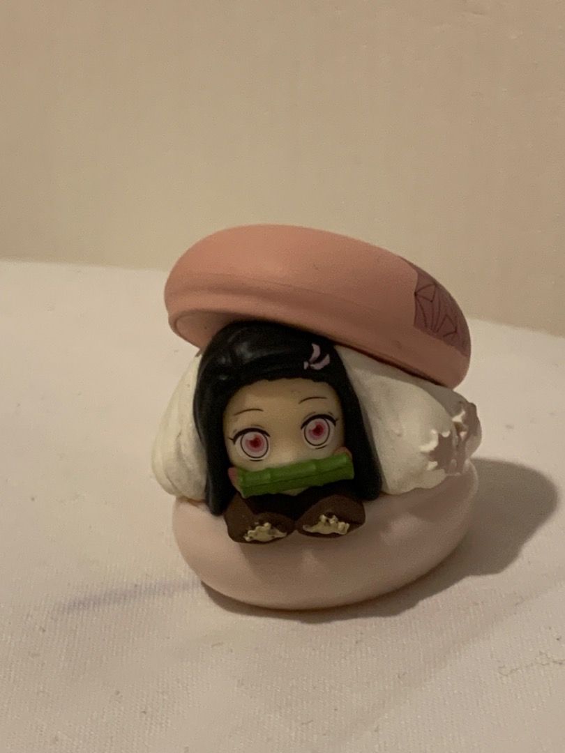 [WTS/WTT] Nezuko Kamado Demon Slayer Macaron Mini Figurine Gachapon ...