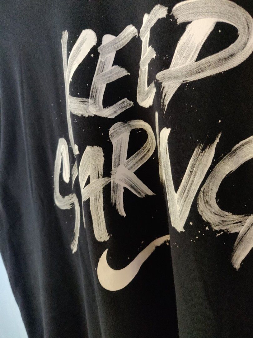 Nike Keep Staring, Men's Fashion, Tops & Sets, Tshirts & Polo Shirts on ...