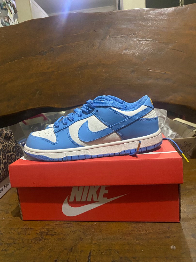 nike womens dunk low university blue, Men's Fashion, Footwear, Sneakers ...