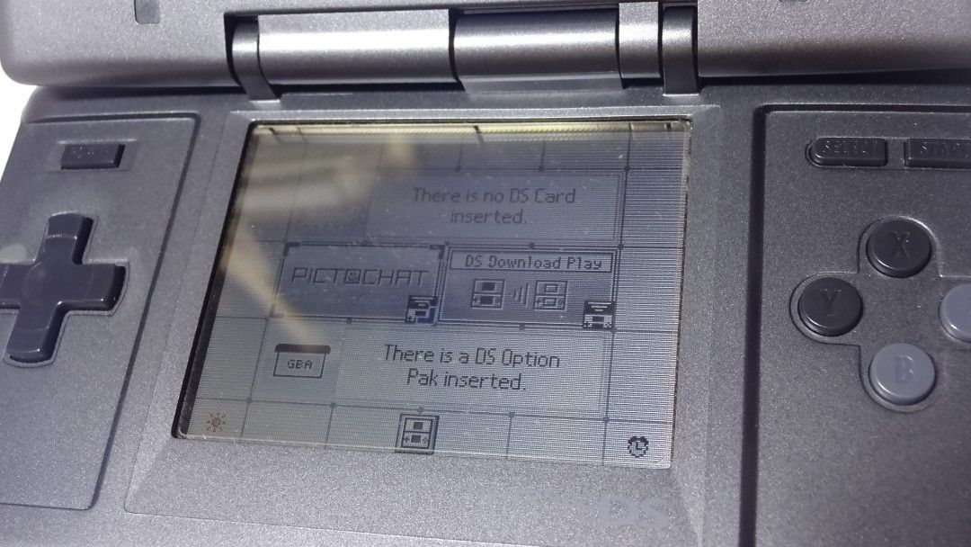 Nintendo DS Model No. NTR-001(JPN) 2004 plus Nintendo DS Memory ...