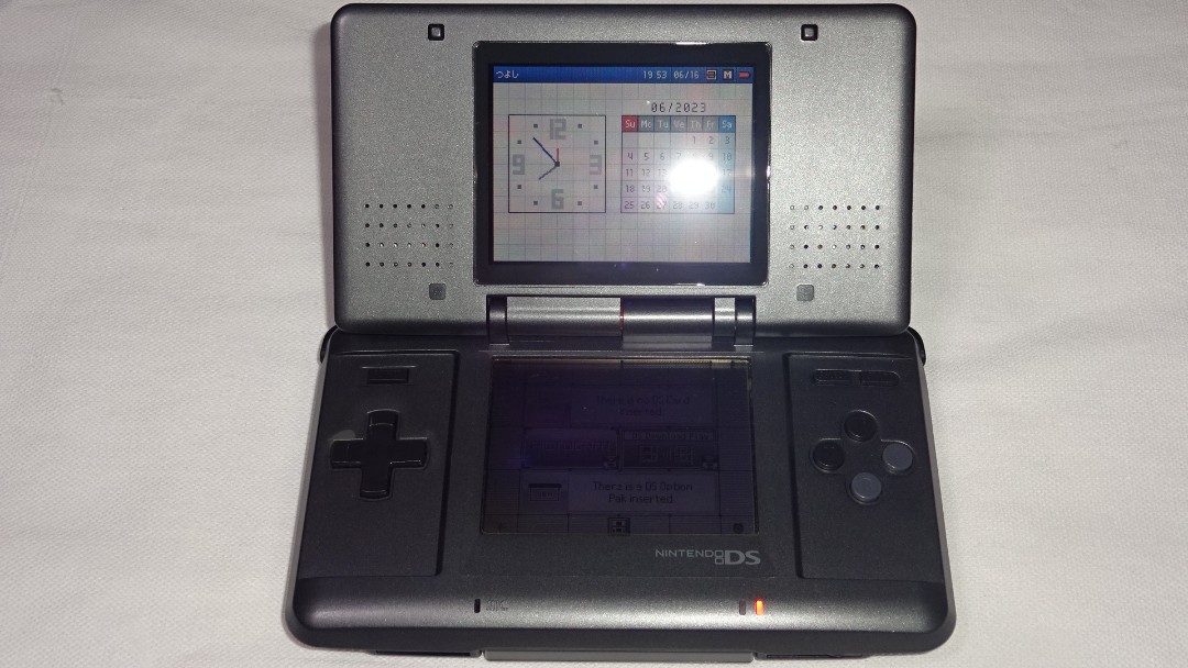 Nintendo DS Model No. NTR-001(JPN) 2004 plus Nintendo DS Memory ...