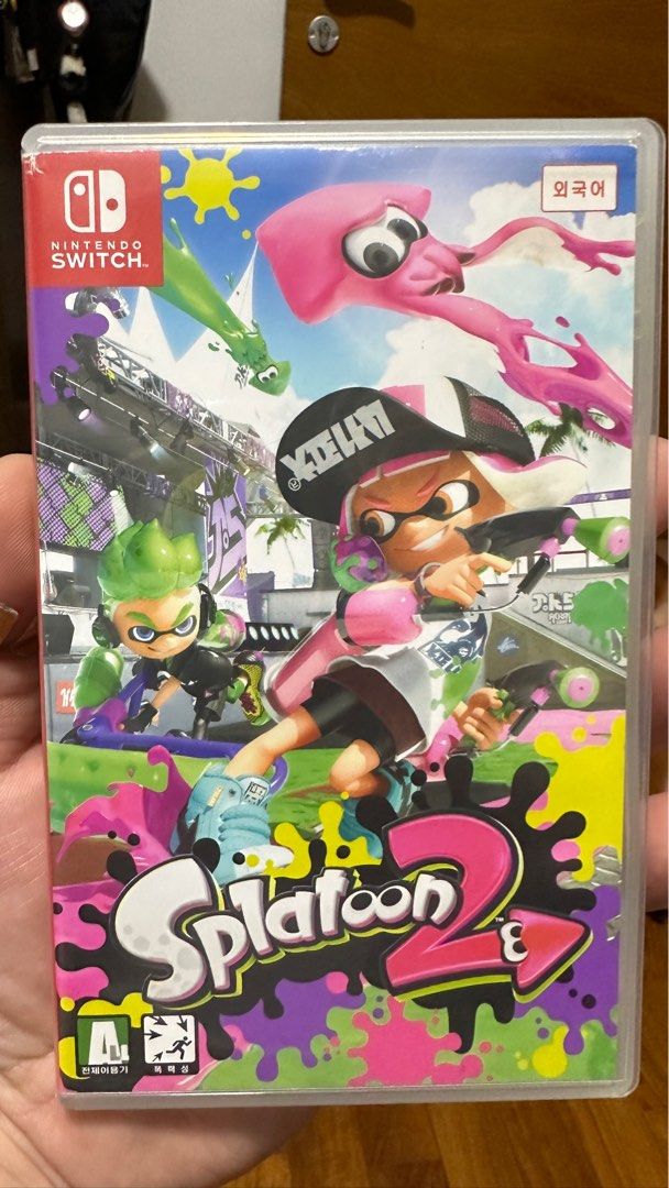 Nintendo Switch Splatoon Game, Video Gaming, Video Games, Nintendo on ...