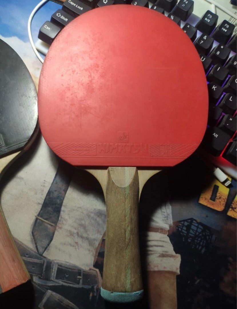 Nittaku and Nimatsu Racket, Sports Equipment, Sports & Games, Racket ...