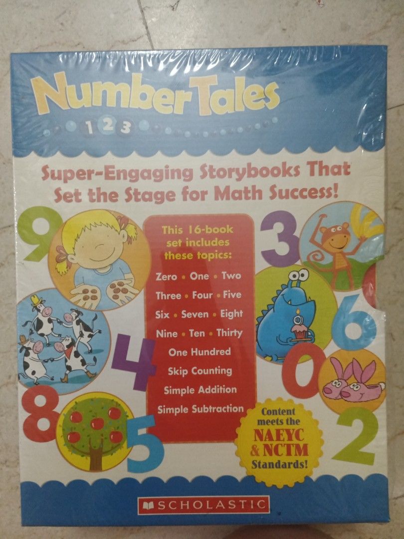 NumberTales Scholastic, Hobbies & Toys, Books & Magazines, Children's ...