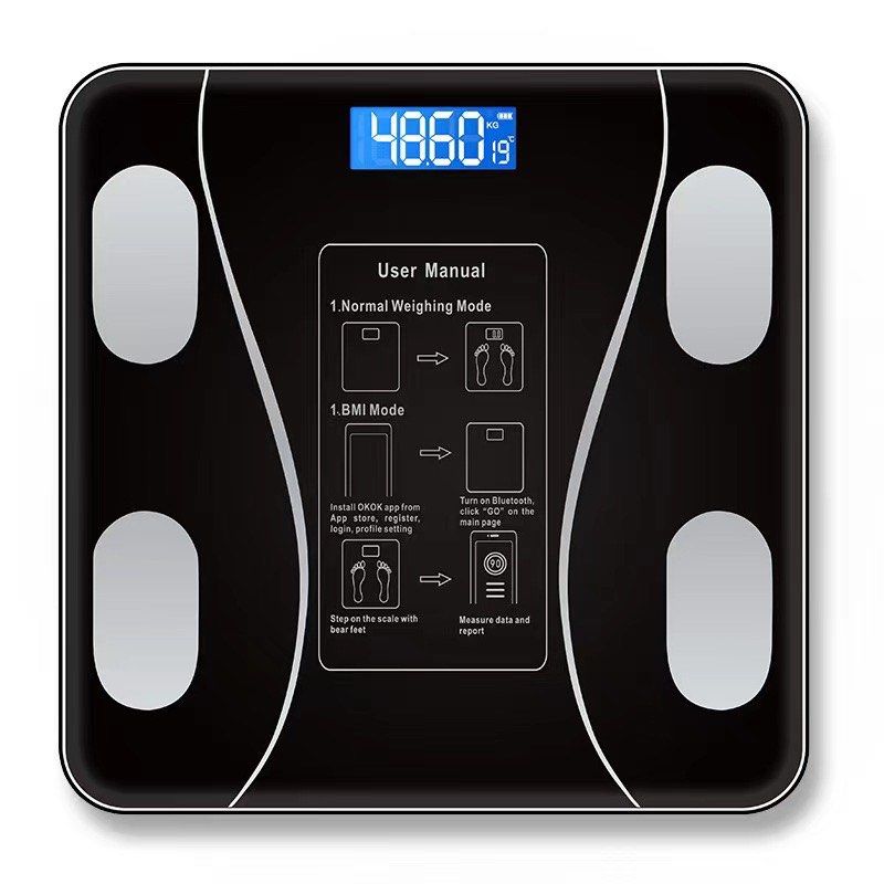 OKOK SCALE SMART AUTO BLUETOOTH RECHARGEABLE DIGITAL WEIGHING SCALE ...