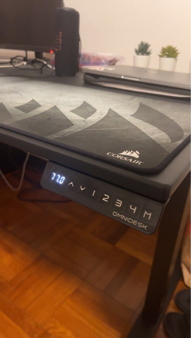 Omnidesk Zero Electric Desk (adjustable height/standing desk) with ...