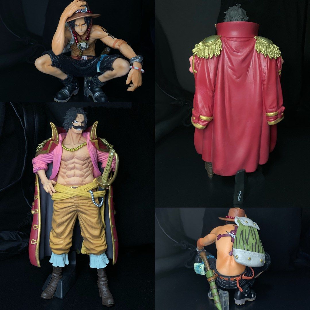 One Piece King of Artist Ace(2020 Reissue) & Roger Figures, Hobbies ...