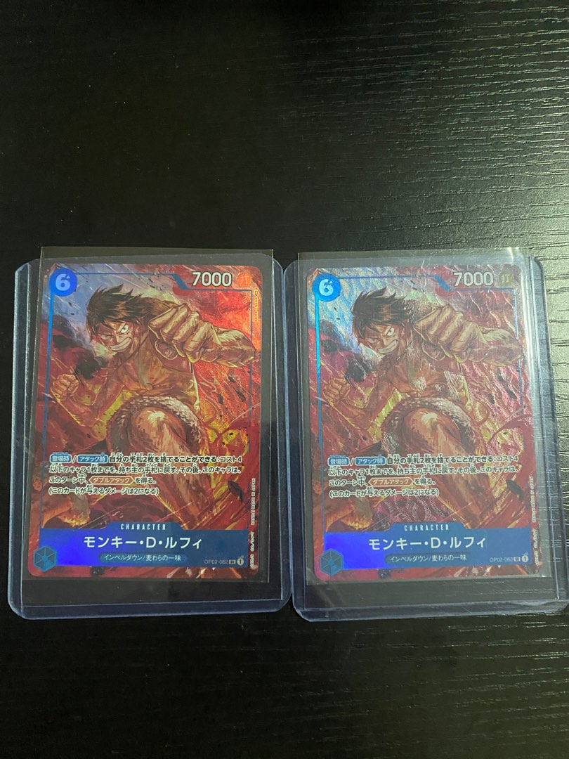 One Piece OP-02 OP2 OP02 Paramount War AA Parallel Alt Art Luffy TCG ...