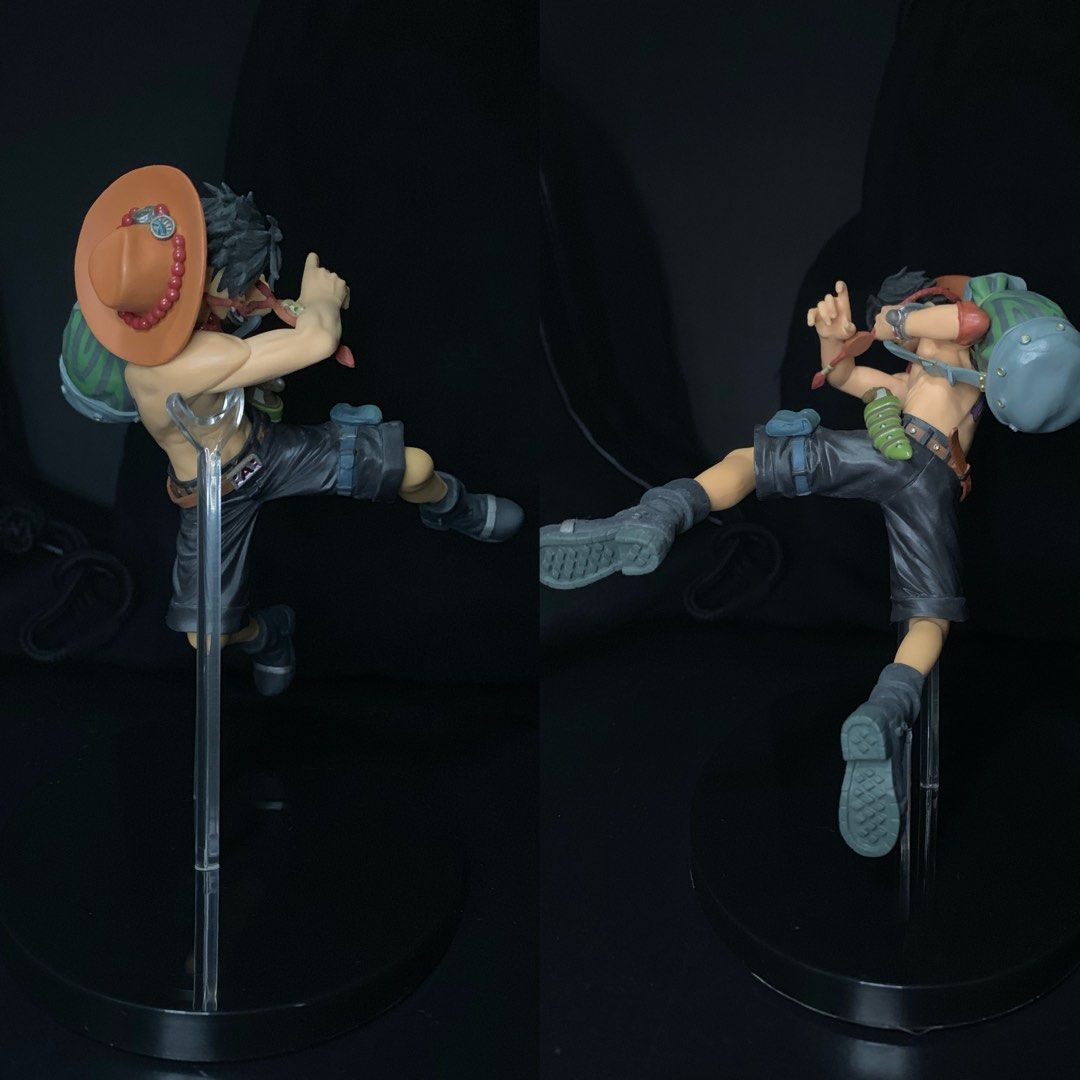 CLEARING One Piece SCultures Ace, Buggy & Kid Figures, Hobbies & Toys ...