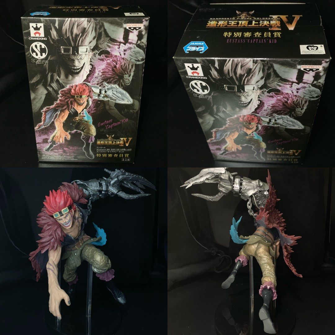 CLEARING One Piece SCultures Ace, Buggy & Kid Figures, Hobbies & Toys ...