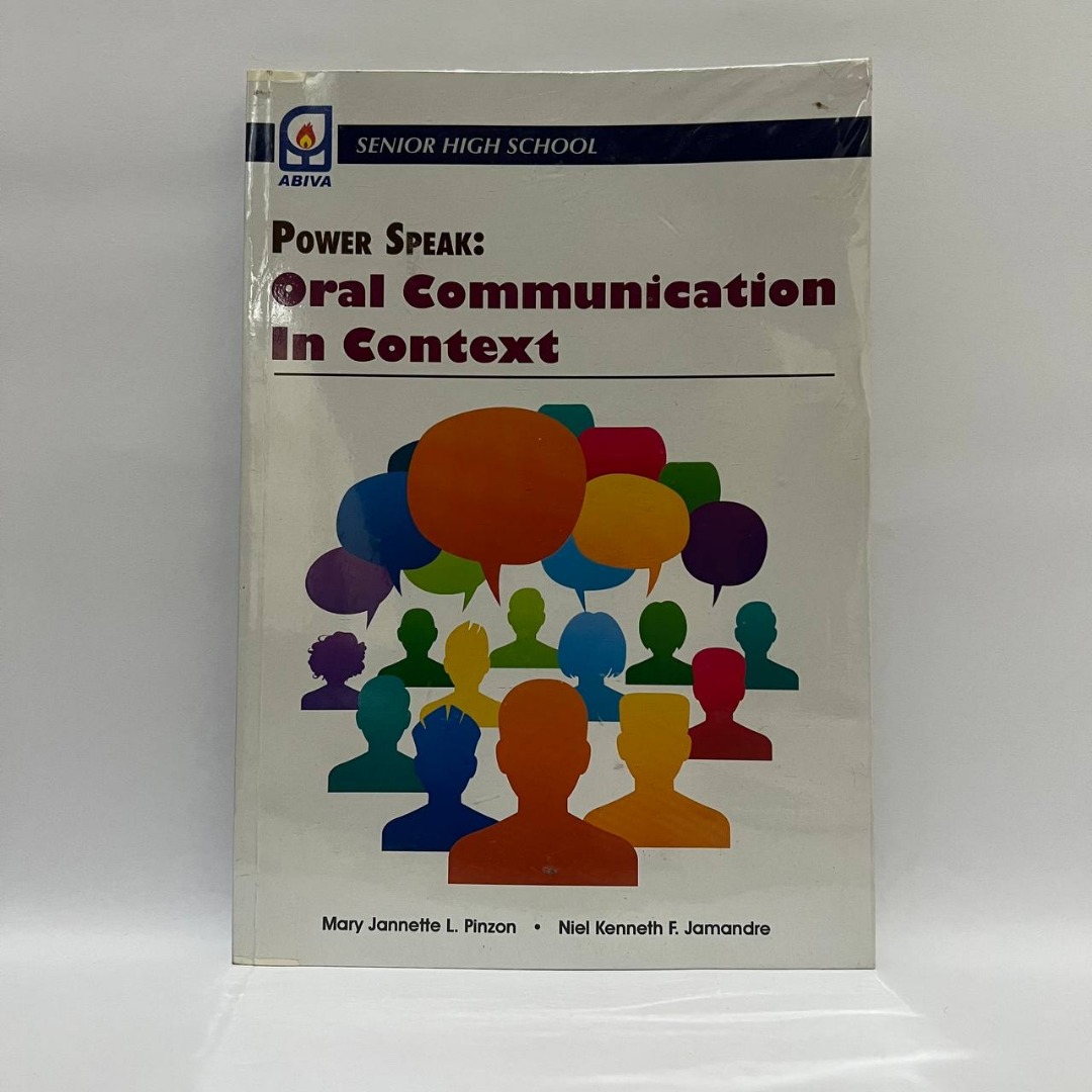 ORAL COMMUNICATION - Senior High School (SHS) Book, Hobbies & Toys ...