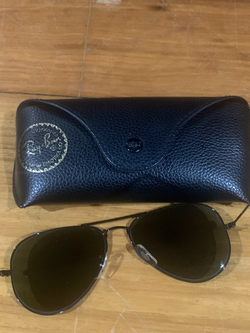 Original Ray-Ban Aviators, Women's Fashion, Watches & Accessories ...