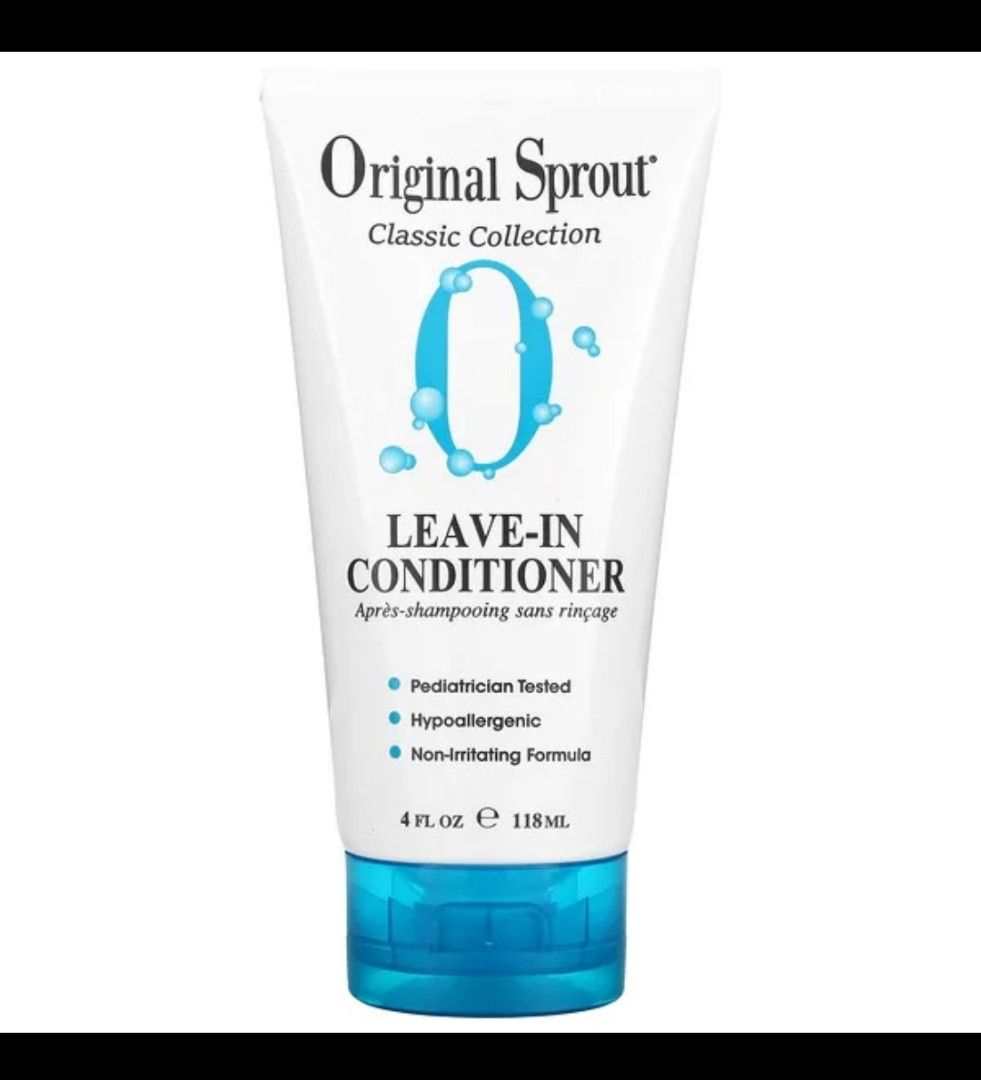 Original Sprout Inc, Classic Collection, Leave-In Conditioner, 4 fl oz ...