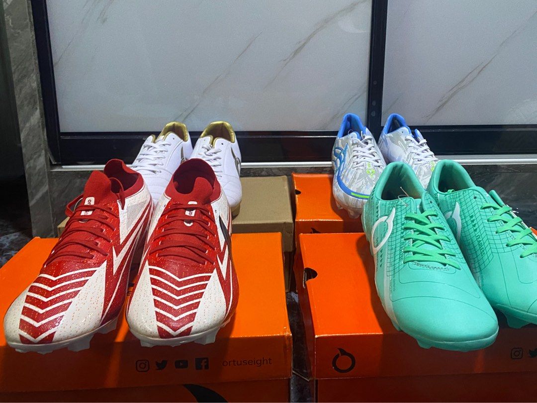 ORTUSEIGHT FOOTBALL BOOTS, Sports Equipment, Sports & Games, Racket ...