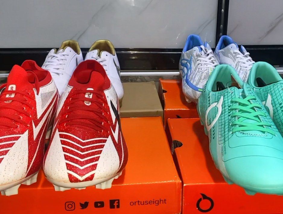 ORTUSEIGHT FOOTBALL BOOTS, Sports Equipment, Sports & Games, Racket ...